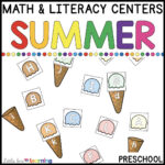Littles Love Seasons: 4 Packs of Math & Literacy Activities for Preschool