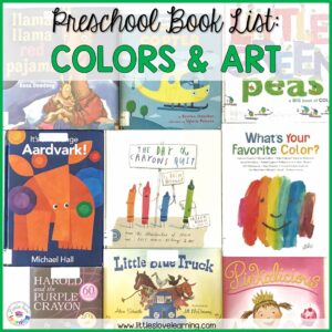 The BEST Color & Art Books for Preschool, Pre-K, & Kindergarten