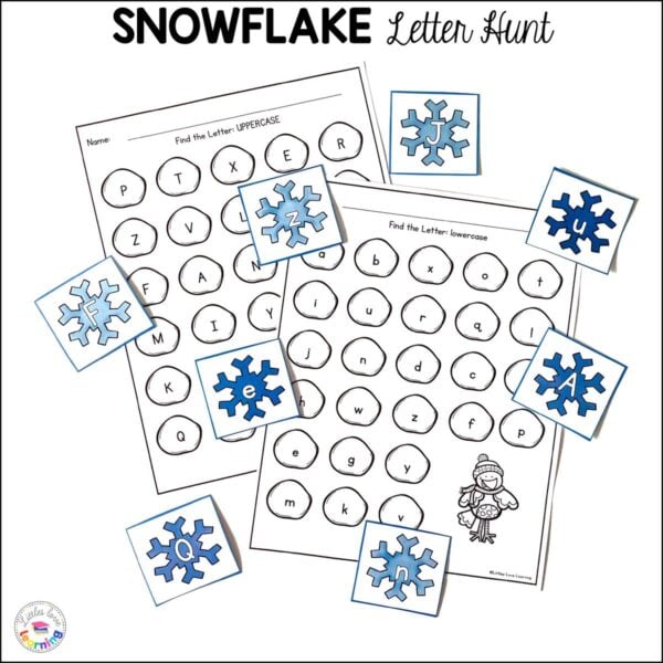 The BEST Winter Math & Literacy Activities for Preschool