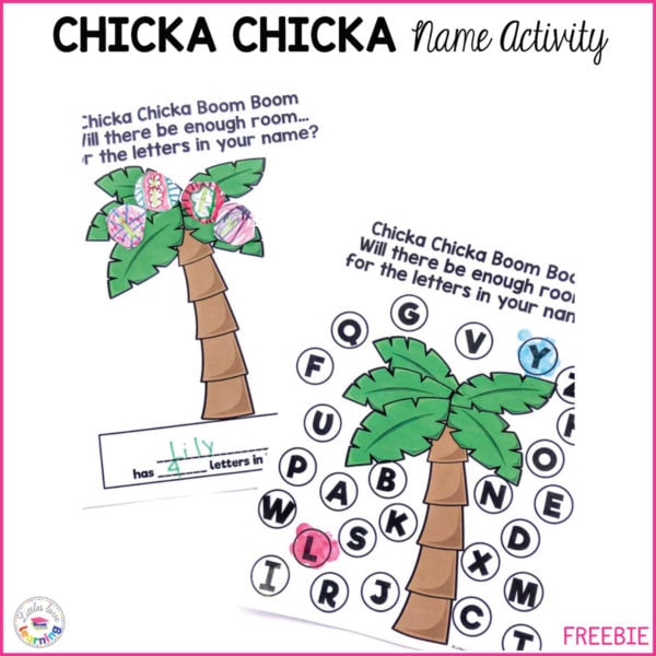 The Most Fun Chicka Chicka Boom Boom Activities (+ Freebie)