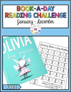 Free Book-a-Day Reading Challenge for Kids - Littles Love Learning