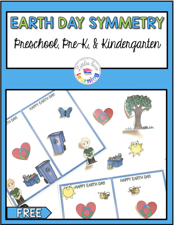 The Easiest Earth Day Sensory Bin for Preschoolers (+ a FREEBIE!)