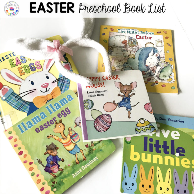 The Only Easter Book List You Need for Preschool and Pre-K