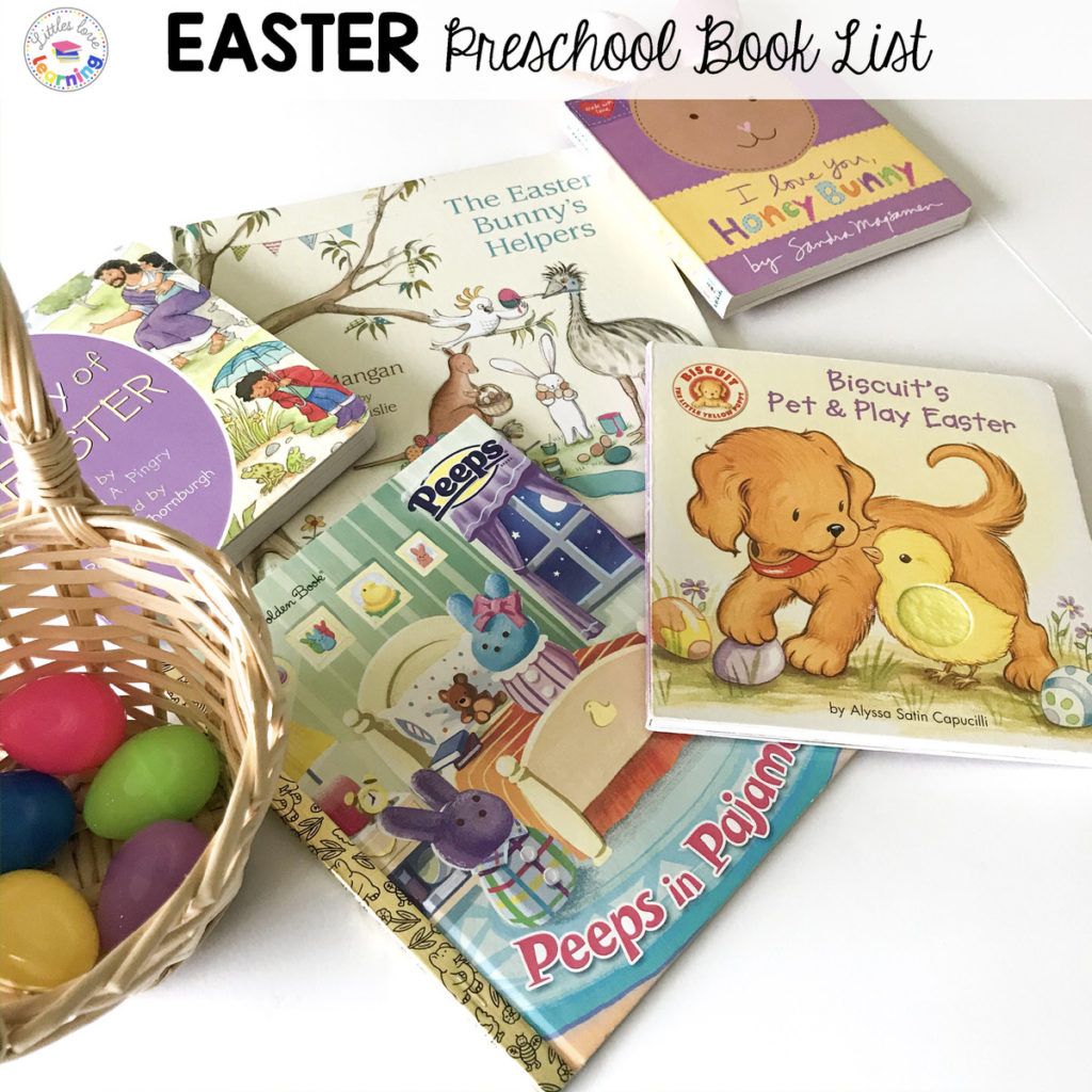 The Only Easter Book List You Need for Preschool and Pre-K