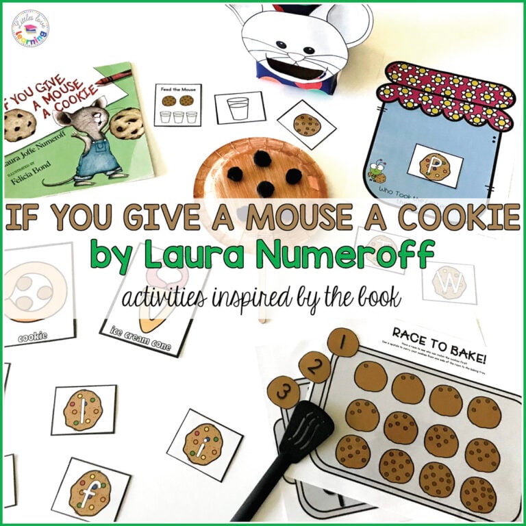 Hands-On & FUN Activities for If You Give a Mouse a Cookie for Preschool