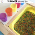 The Easiest Preschool Summer Sensory Bin: Water Beads!