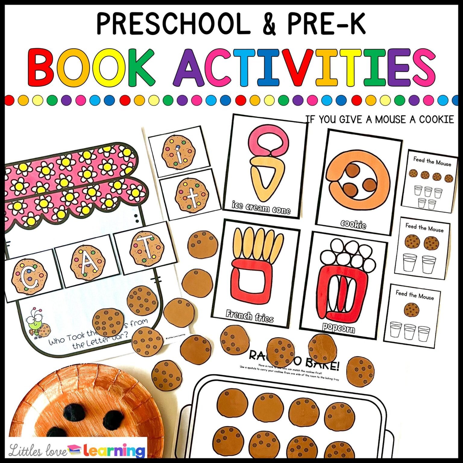 8 Weeks of Easy & FREE Preschool Learning Activities To Do At Home