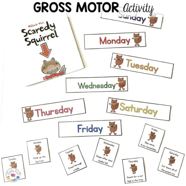 The BEST Preschool Activities for Scaredy Squirrel