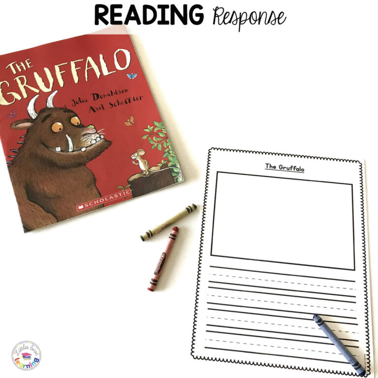 The MOST FUN Gruffalo Activities for Preschool and Pre-K
