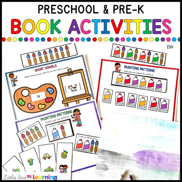 The BEST Book Activities for Preschool, Pre-K & Kindergarten