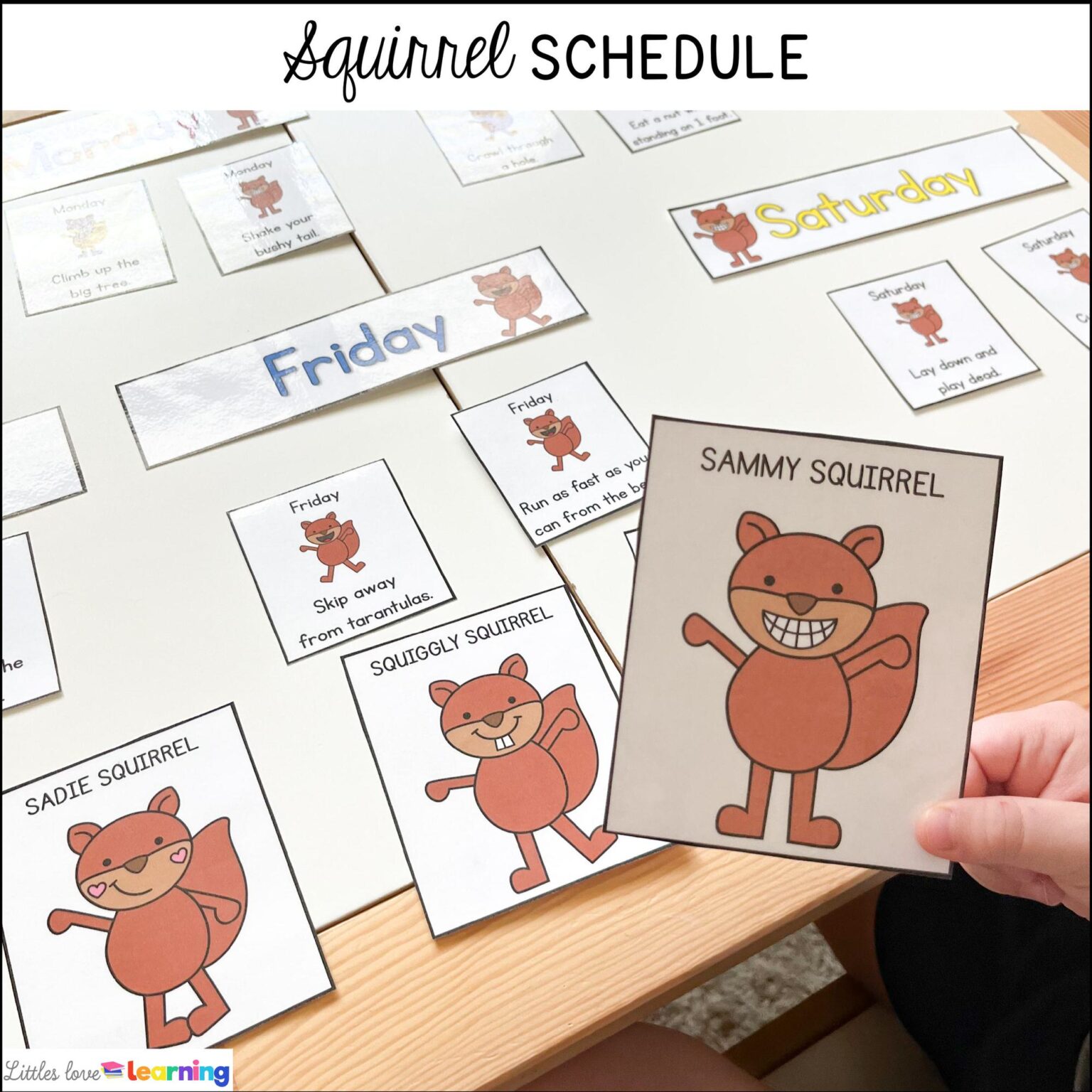 Fun Scaredy Squirrel Activities for Preschool, Pre-K, Kindergarten