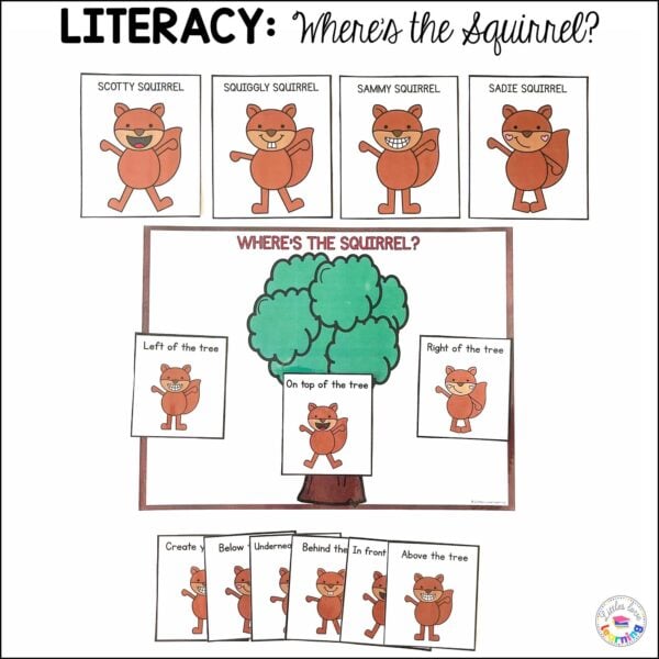 The BEST Preschool & Pre-K Activities for Scaredy Squirrel