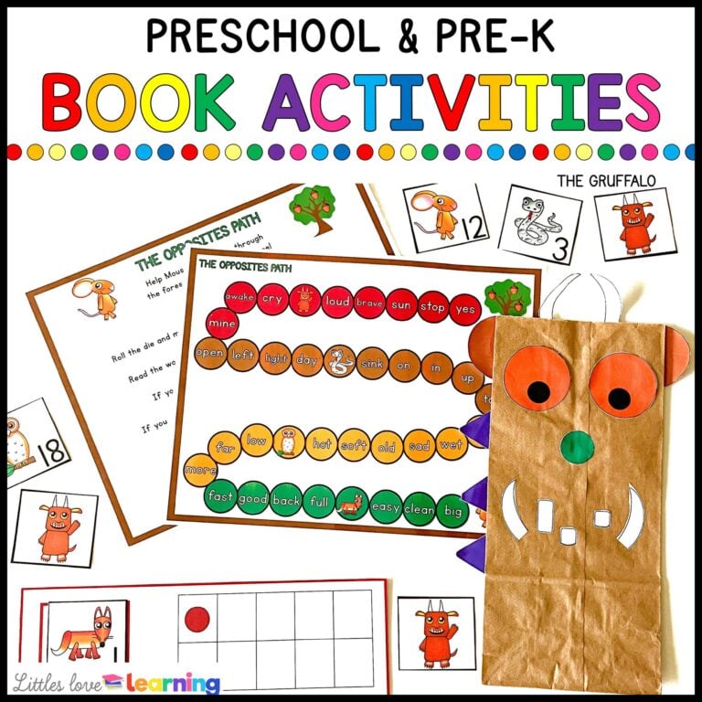 The BEST Book Activities for Preschool, Pre-K & Kindergarten