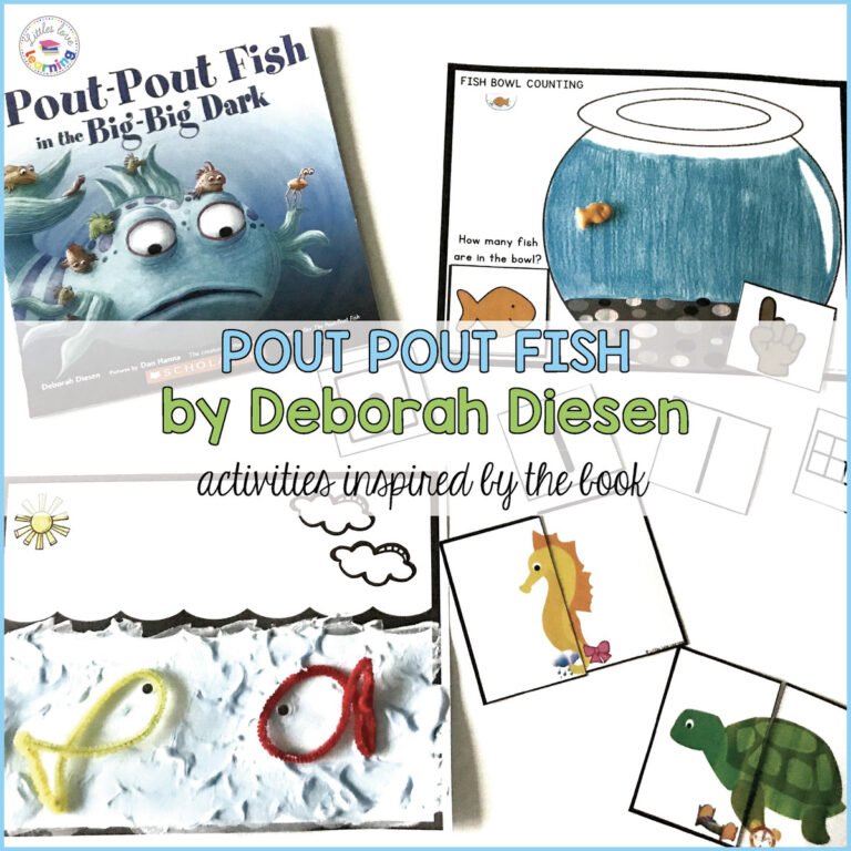 Ocean-Inspired Activities for The Pout Pout Fish for Preschoolers