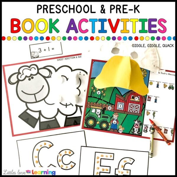 Giggle, Giggle, Quack Farm-Themed Activities for Preschool and Pre-K
