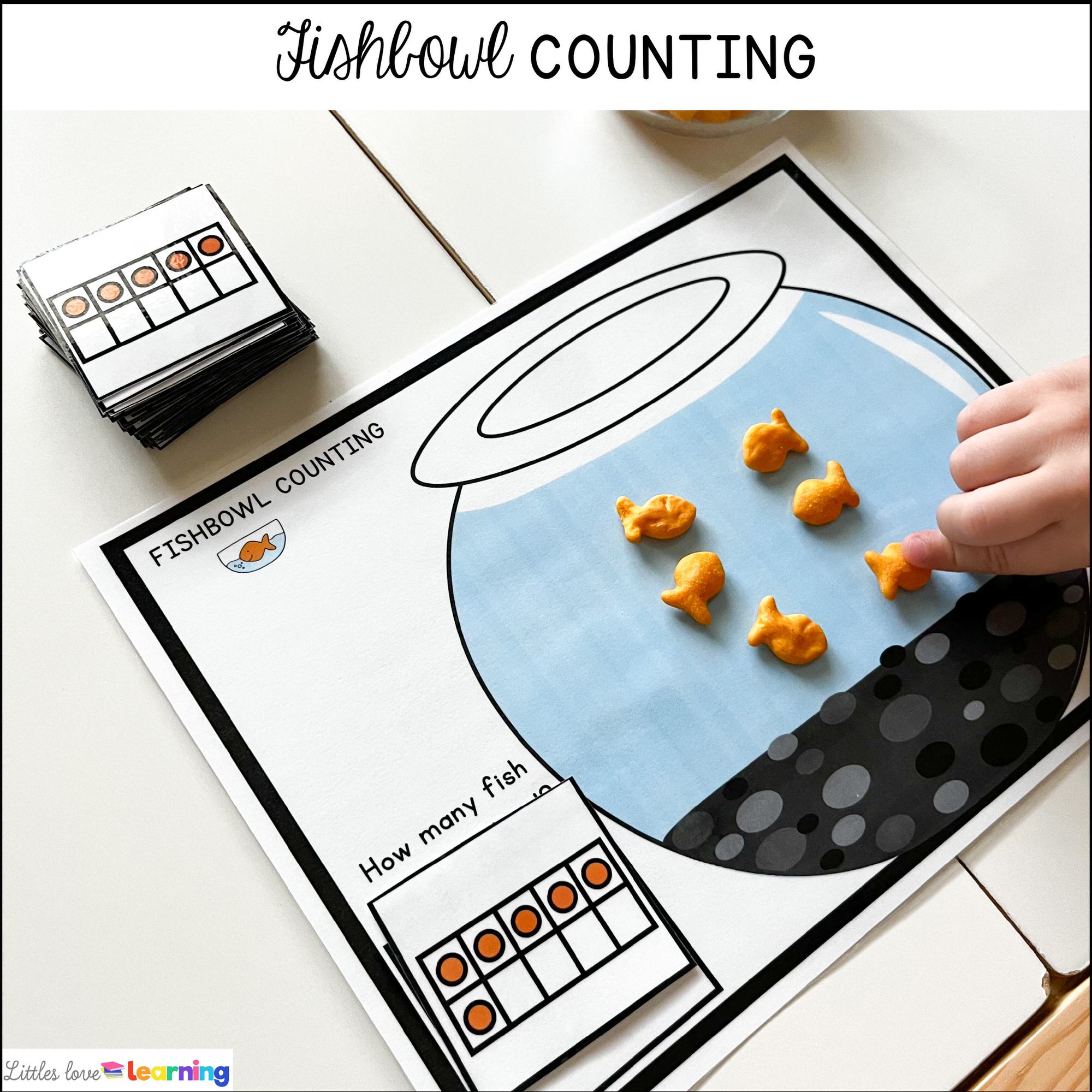 Ocean-Inspired Activities for Pout-Pout Fish for Preschool & Kinder