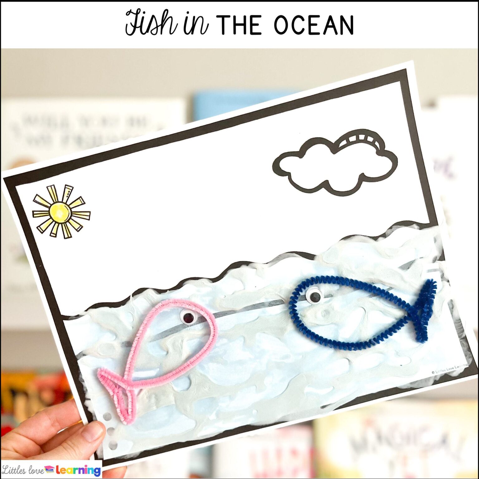 Ocean-Inspired Activities for Pout-Pout Fish for Preschool & Kinder