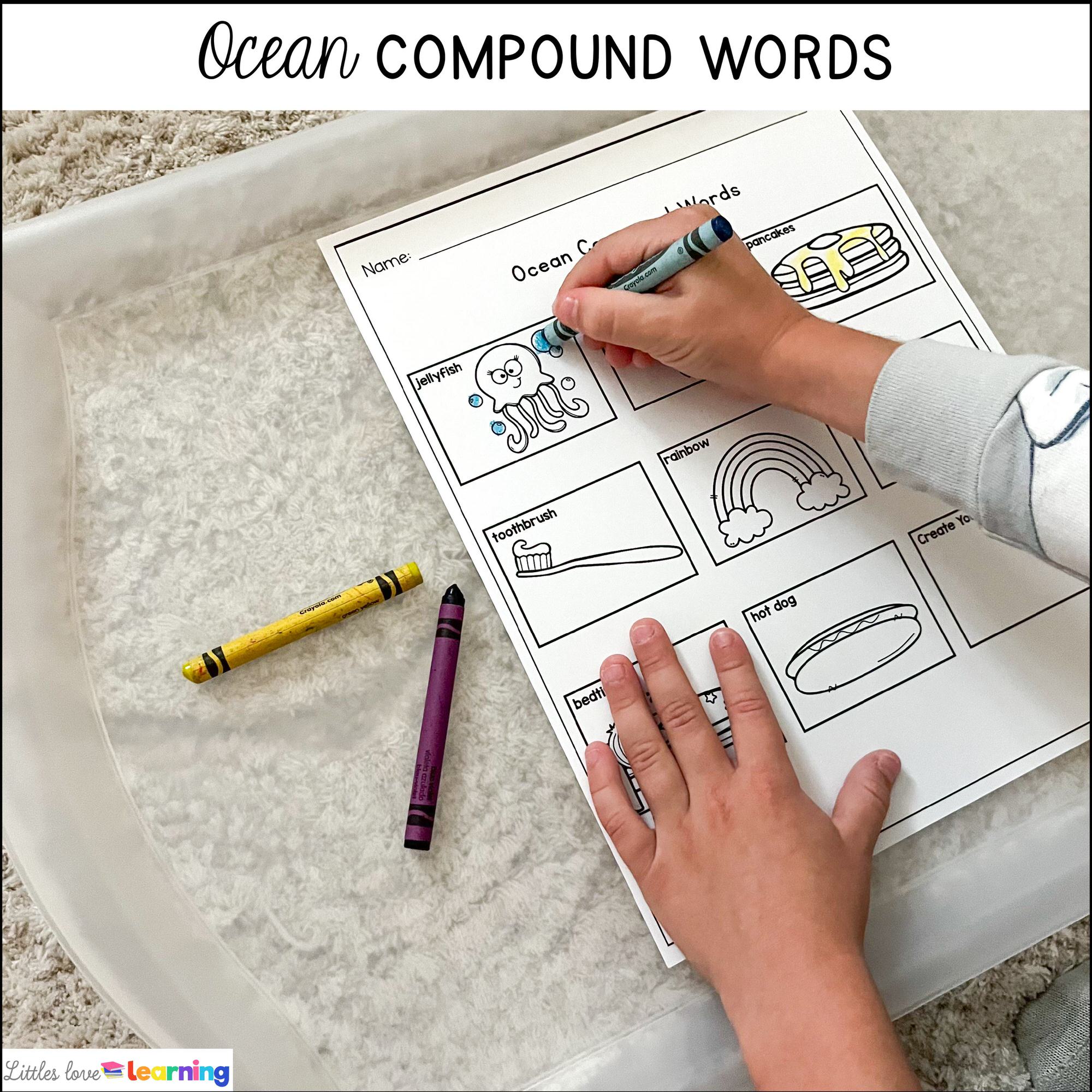 Ocean-Inspired Activities for Pout-Pout Fish for Preschool & Kinder