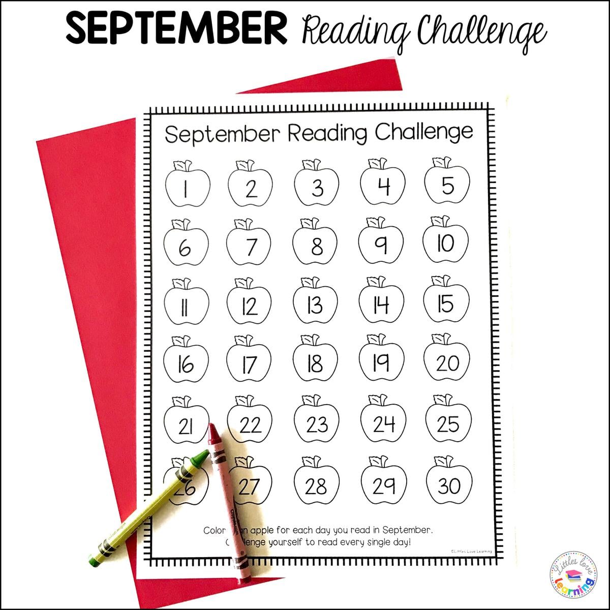 Printable Learning Binder for September (Preschool & Pre-K)
