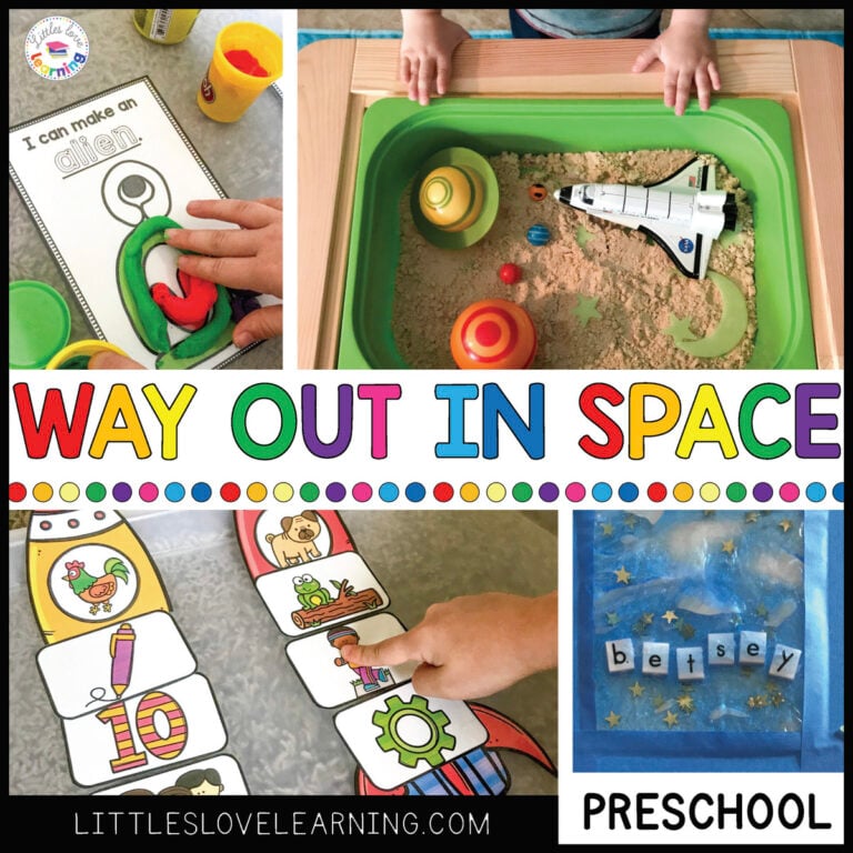 20+ Out of this World Space Activities for Preschool & Pre-K