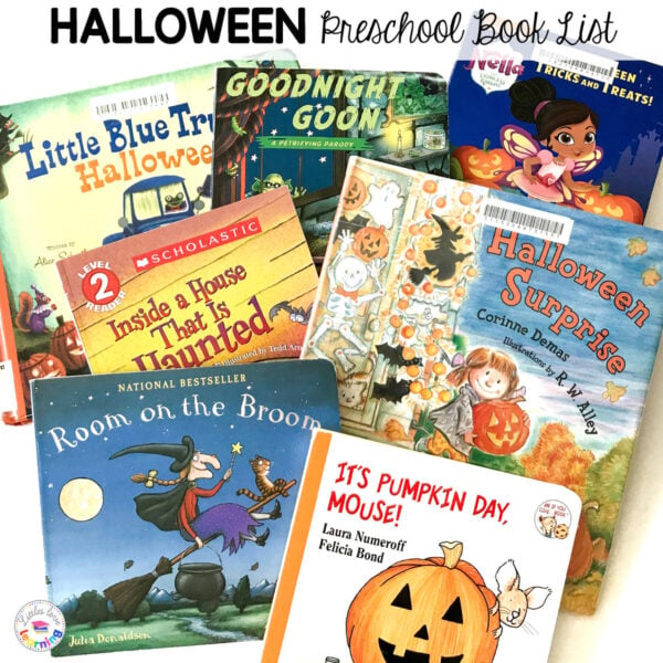The BEST Halloween Book List for Preschool and Kindergarten