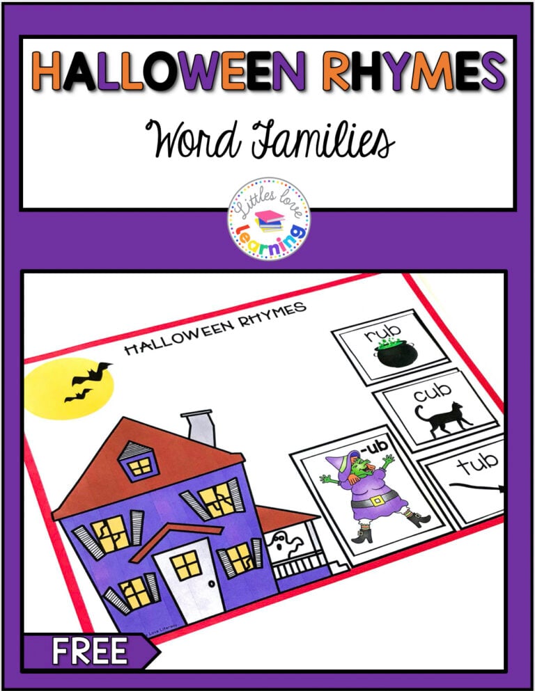 FREE Room on the Broom Activities for Preschool & Kindergarten