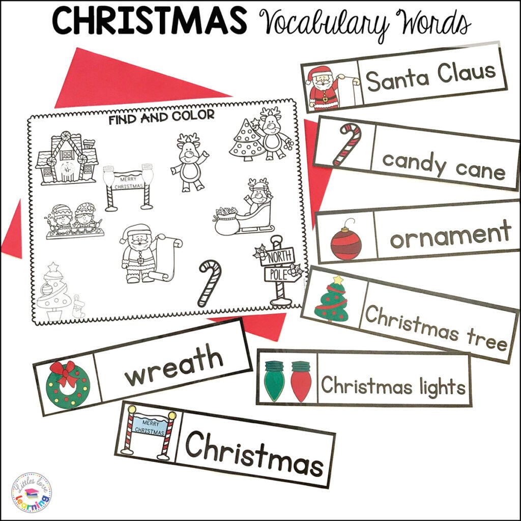 Magical Christmas Preschool Activities (Math & Literacy Printables)