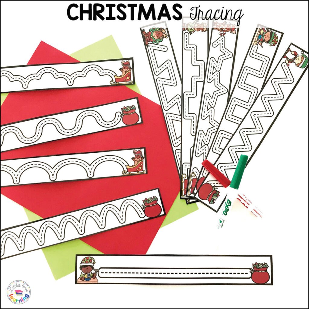 Magical Christmas Preschool Activities (Math & Literacy Printables)