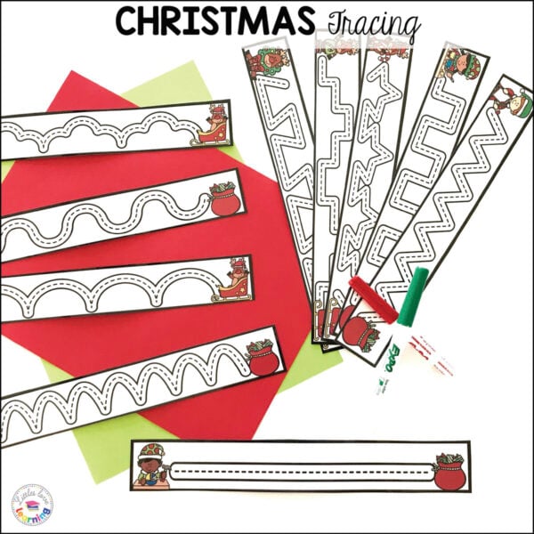 Magical Christmas Preschool Activities (Math & Literacy Printables)
