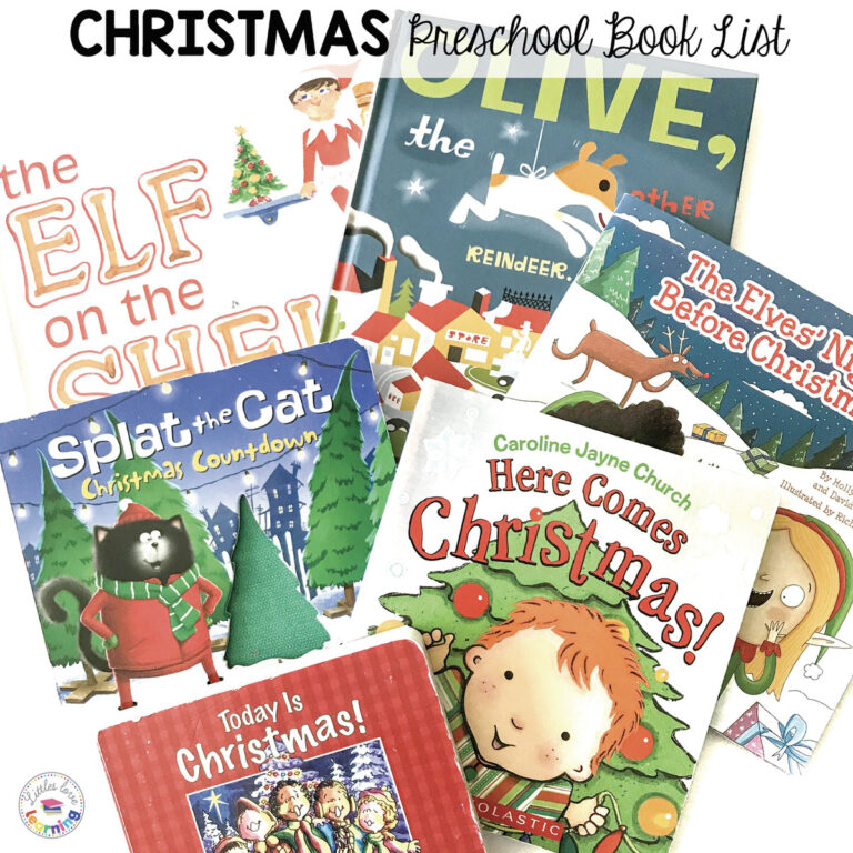 The MOST Magical Christmas Books for Preschool & Pre-K