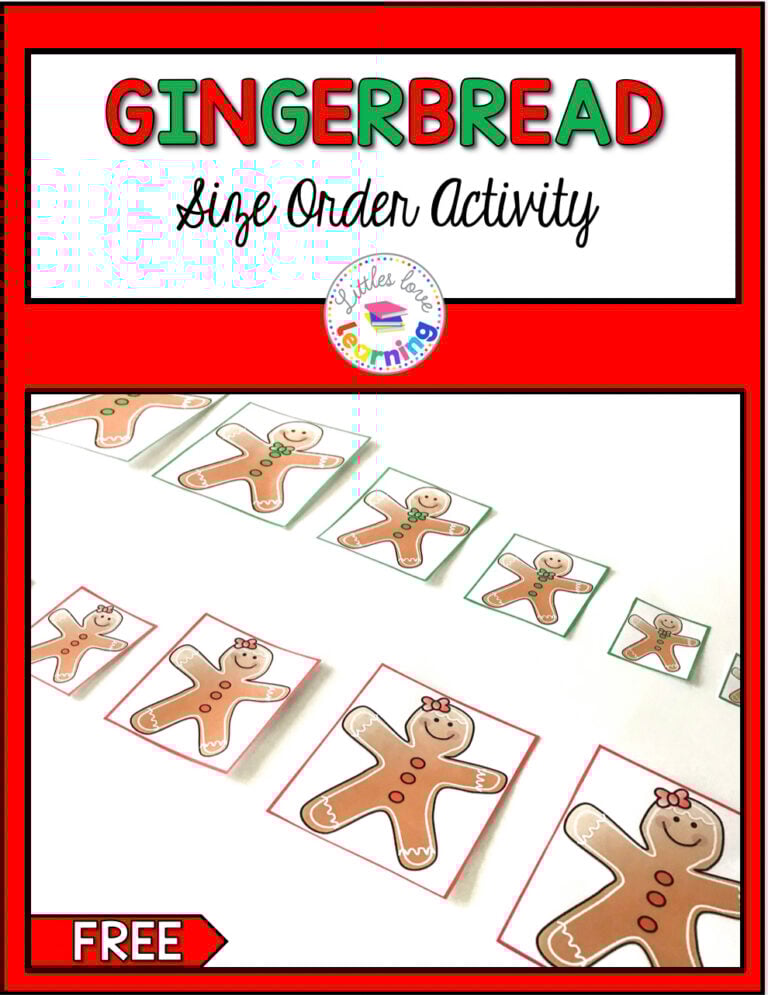 CHRISTMAS SENSORY BIN IDEA: GINGERBREAD SENSORY BIN - Littles Love Learning
