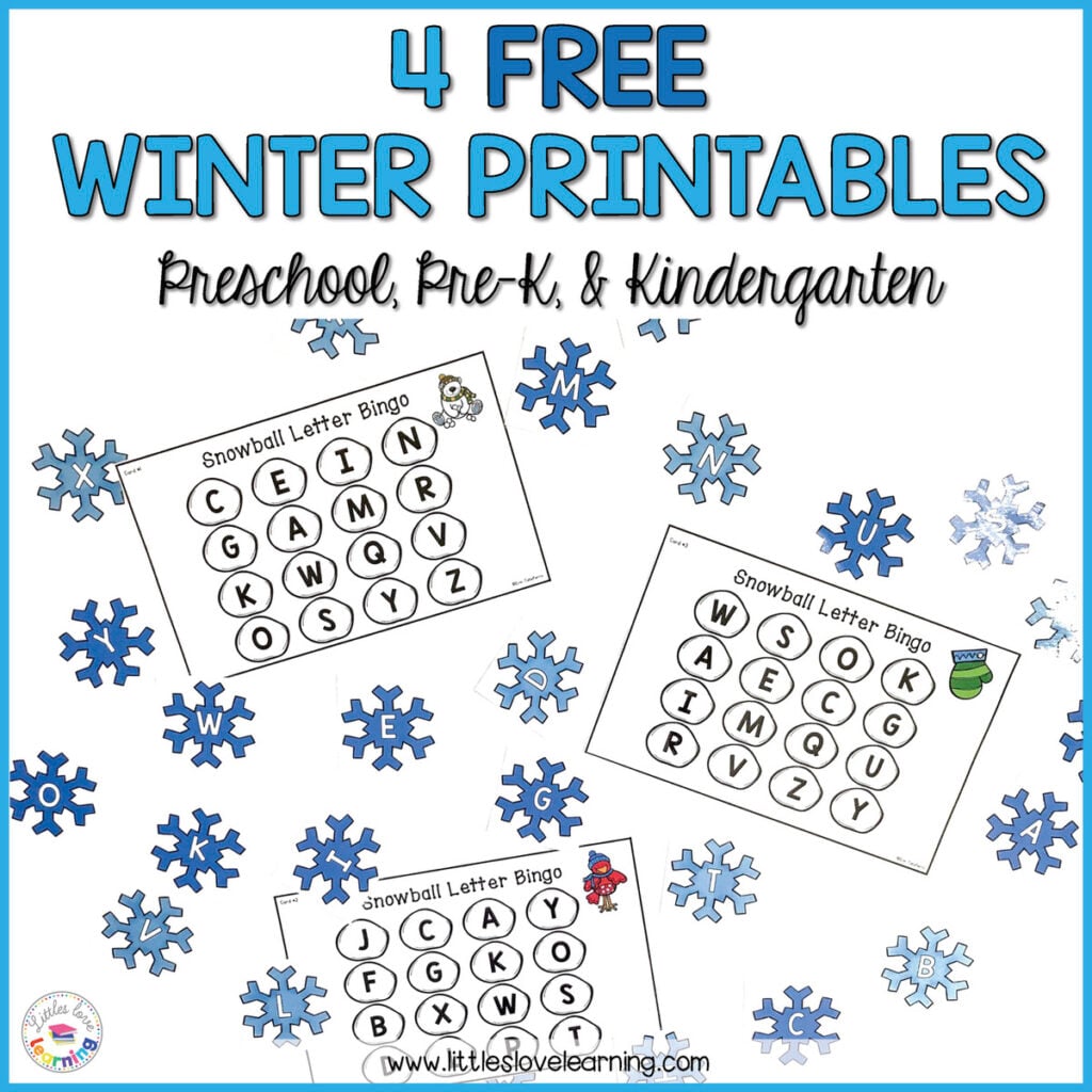 Preschool Winter Printables Free | Gerald Printable