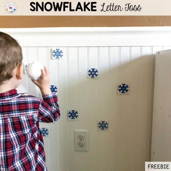 4 FREE Must-Have Winter Printables for Preschool (Math & Literacy)