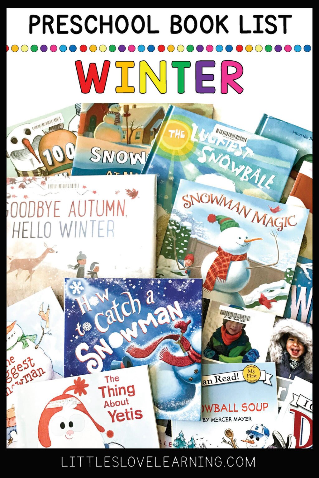The Ultimate List of Winter Books for Preschool and Kindergarten