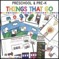 Zoom Zoom! Transportation Activity Pack (Math & Literacy Printables)