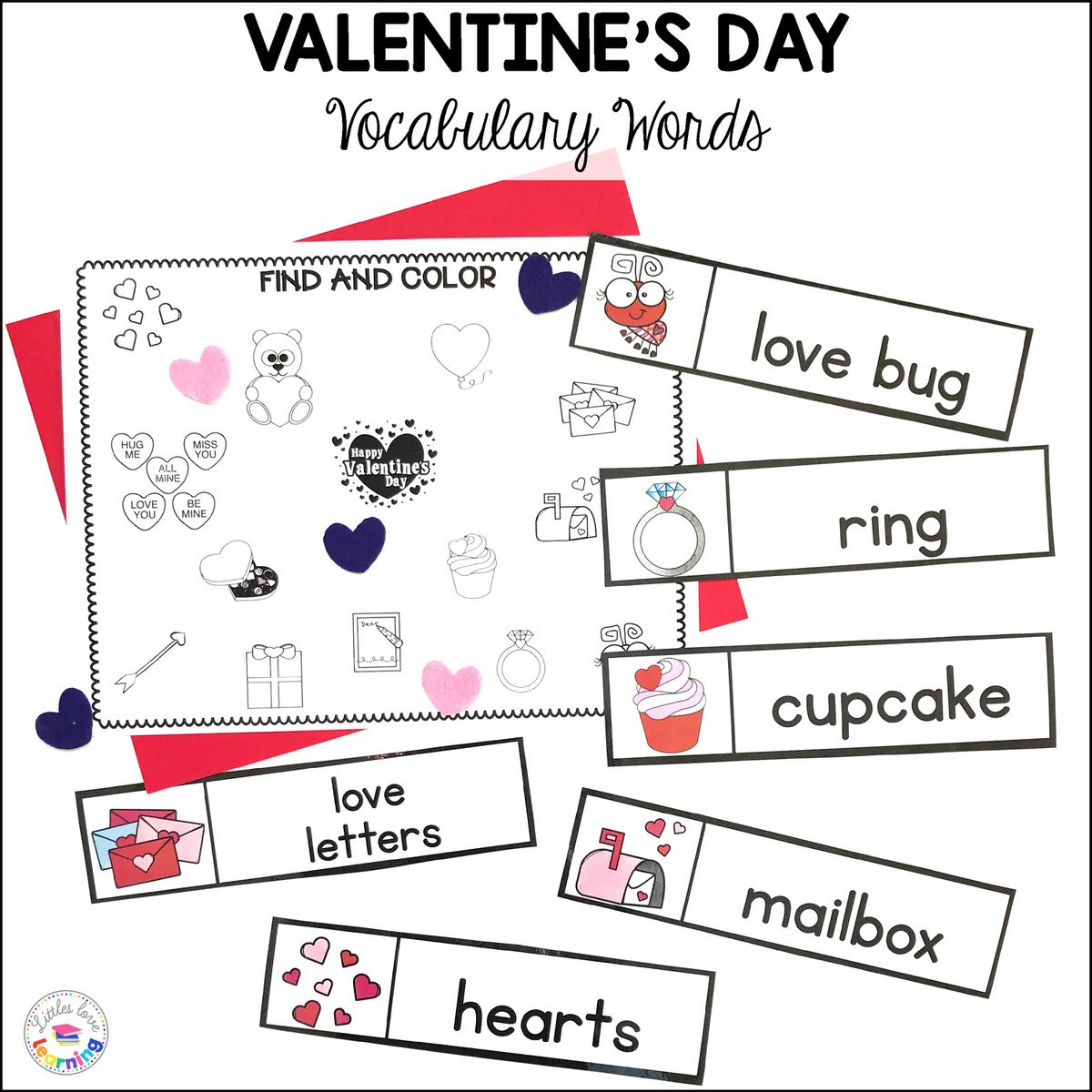 The Sweetest Valentine's Day Preschool Activities (Math & Literacy)