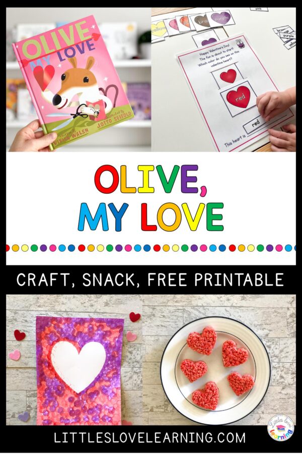 Olive My Love Activities (Inspired by the Book)