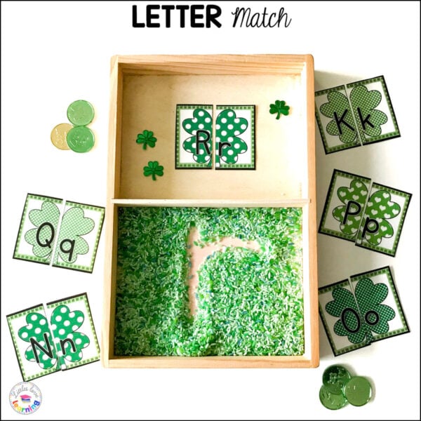 The LUCKIEST St. Patrick's Day Preschool Printables (Math & Literacy)