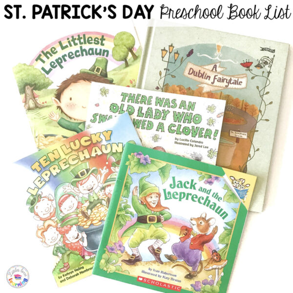 The LUCKIEST St. Patrick's Day Books for Preschool and Pre-K