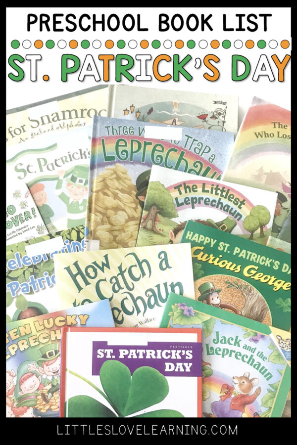 The LUCKIEST St. Patrick's Day Books for Preschool and Pre-K
