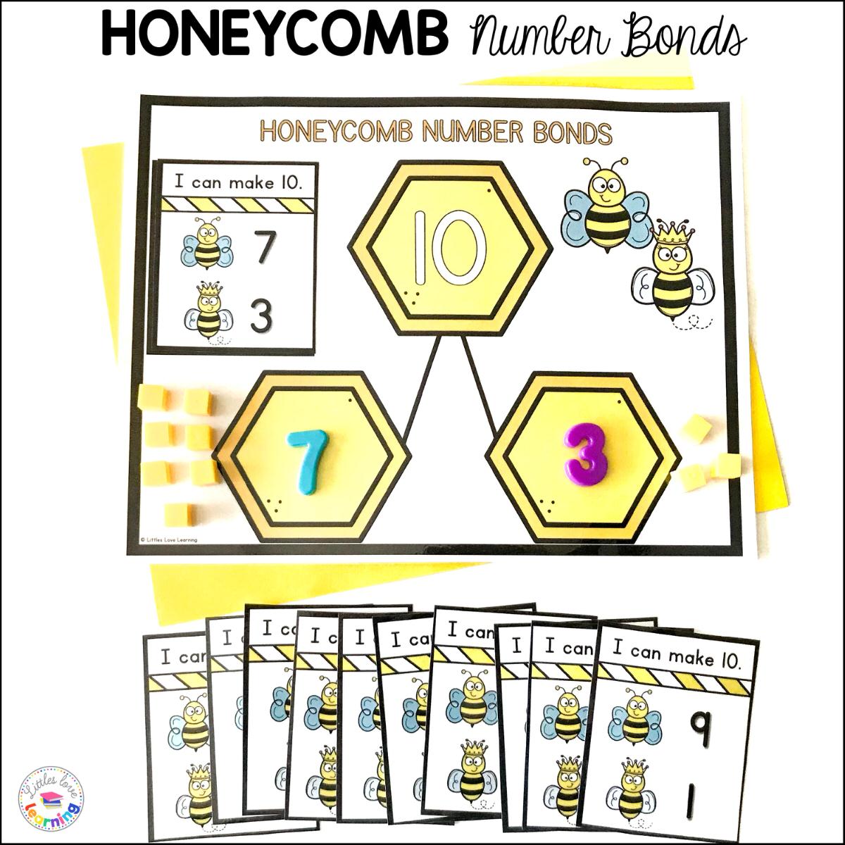 Busy Bugs & Insects Preschool & Pre-K Math & Literacy Printables