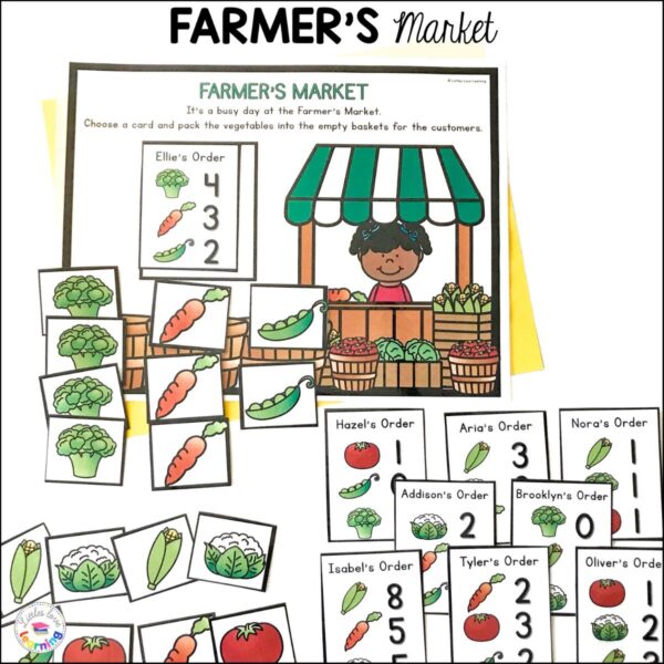 Gardens That Grow Preschool & Pre-K Math & Literacy Printables