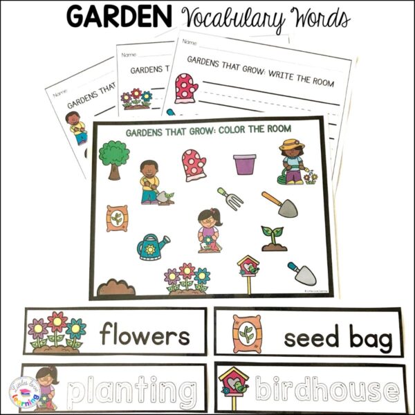 Gardens That Grow Preschool & Pre-K Math & Literacy Printables