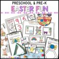 The HOPPIEST Easter Preschool Printables (Math & Literacy)