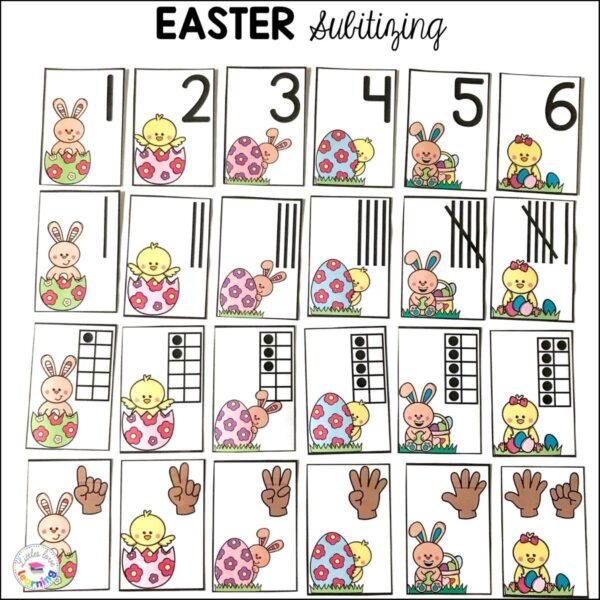 The HOPPIEST Easter Preschool Printables (Math & Literacy)