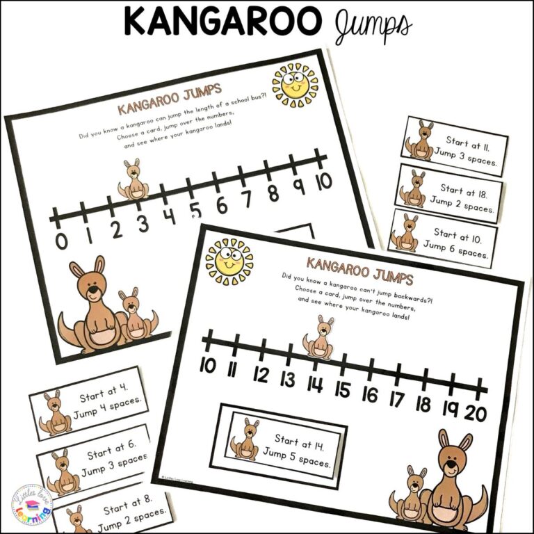 WILD Zoo Animal Preschool & Pre-K Math & Literacy Printables
