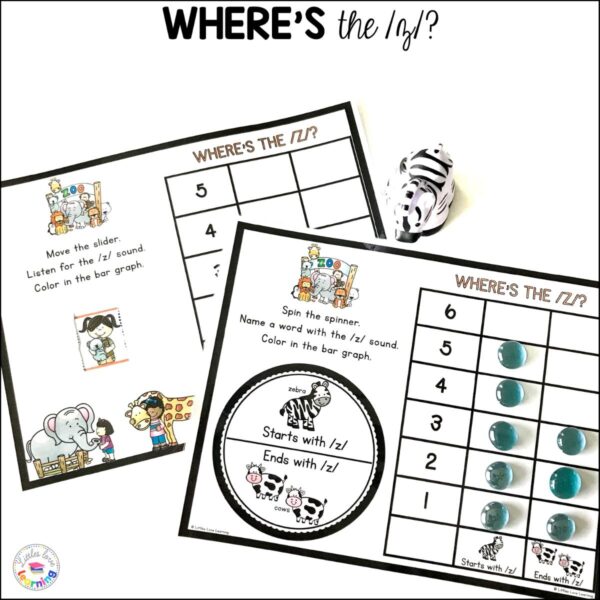 WILD Zoo Animal Preschool & Pre-K Math & Literacy Printables