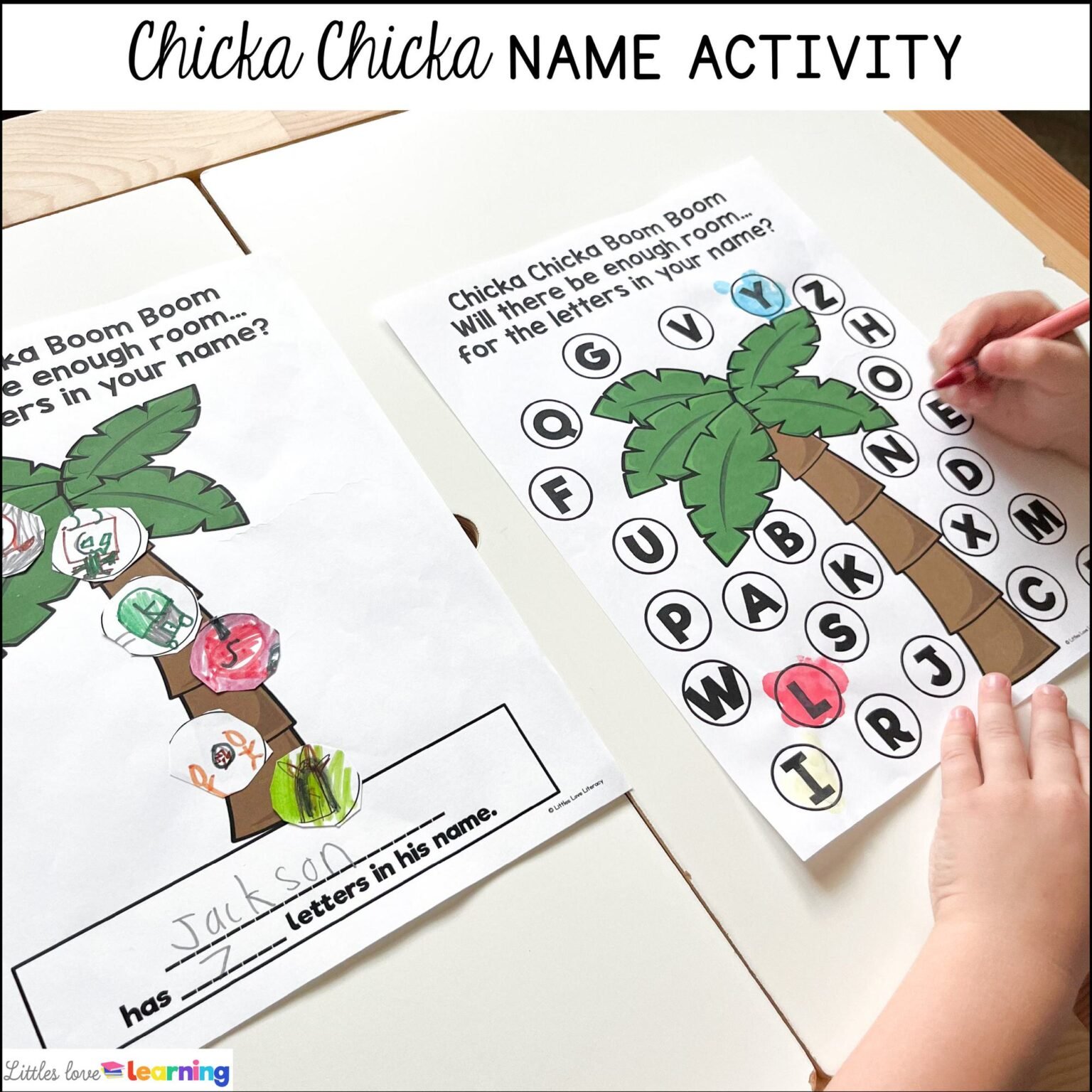 Chicka Chicka Boom Boom Activities: Preschool, PreK, Kindergarten
