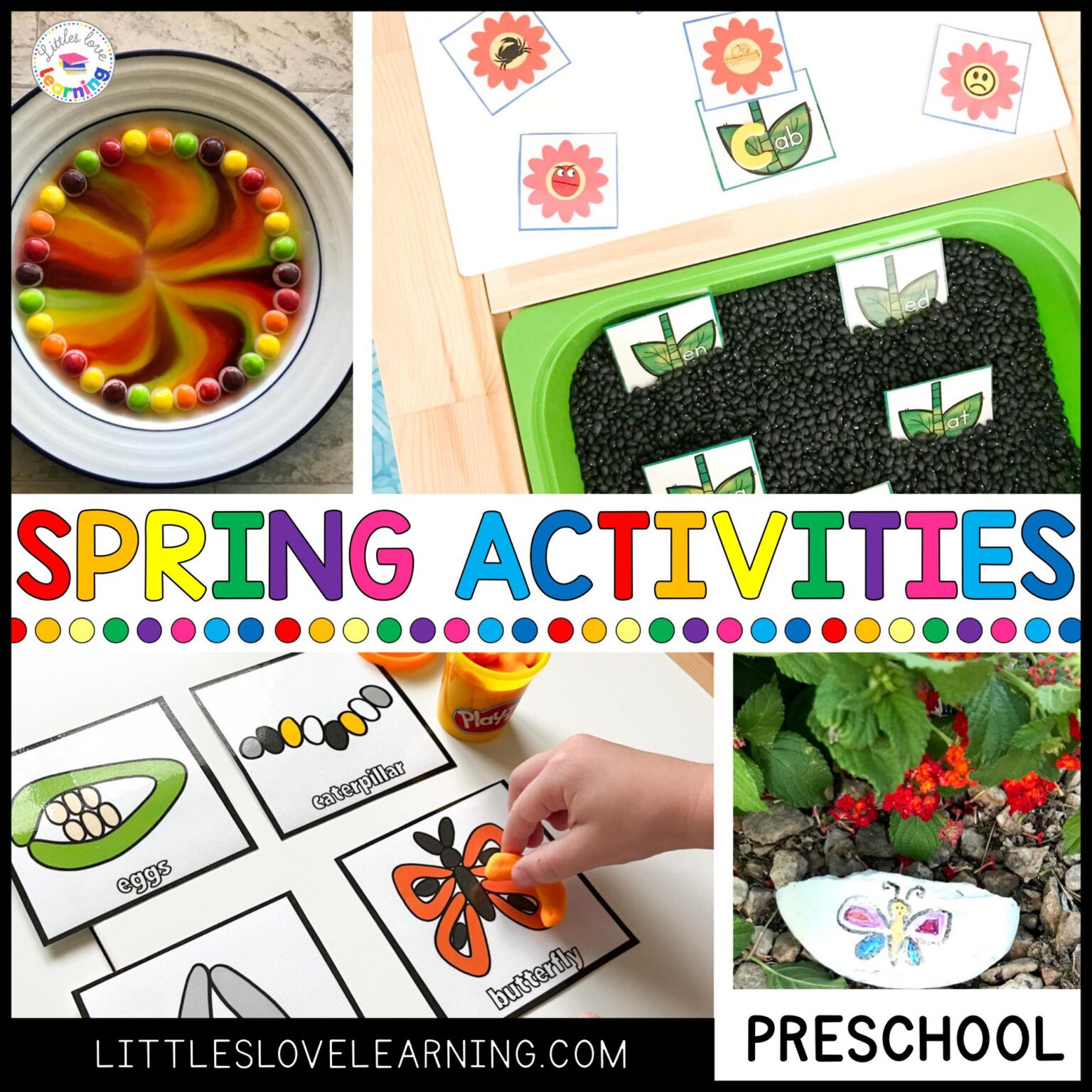 Math & Literacy Spring Preschool Activities