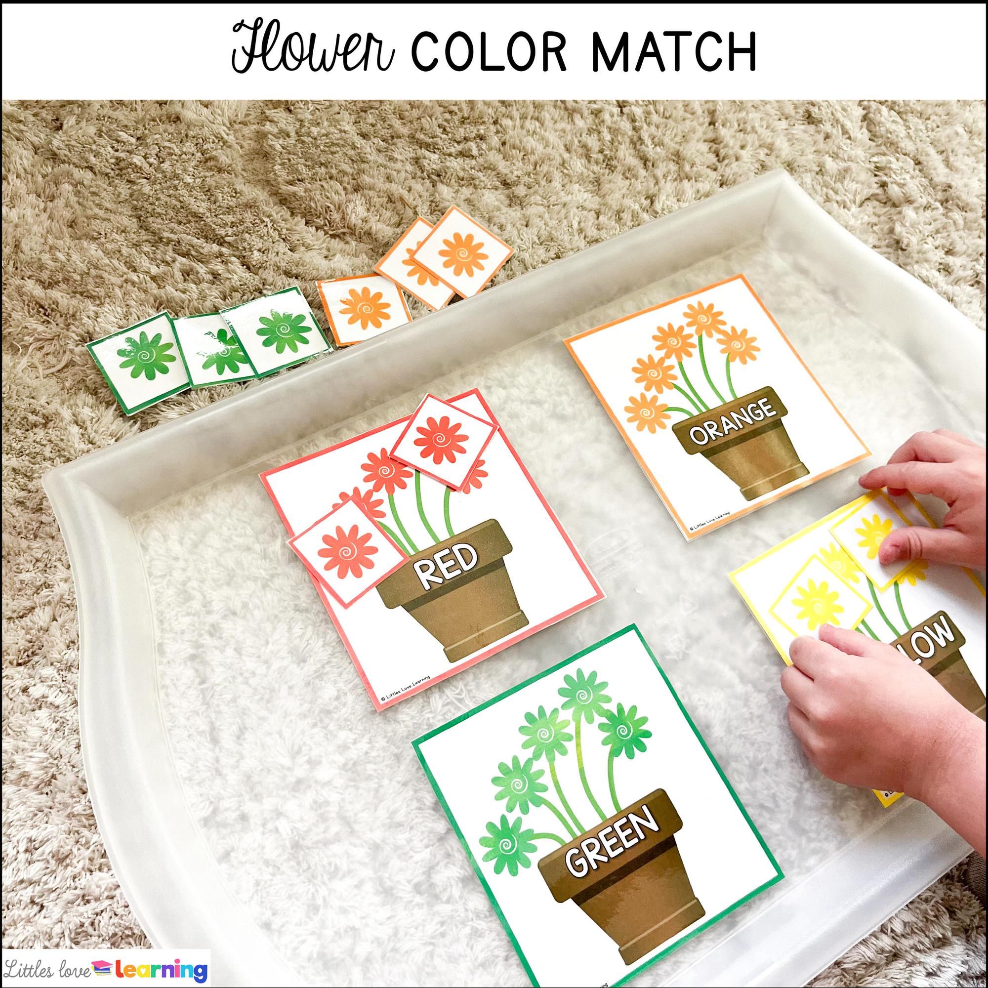 Math & Literacy Spring Preschool Activities